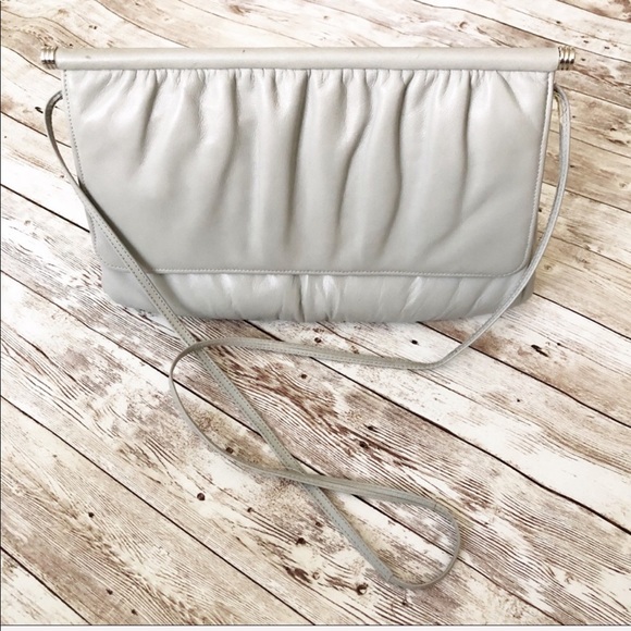 Vintage | Bags | Vintage Mordane Gray Crossbody Clutch Bag | Poshmark